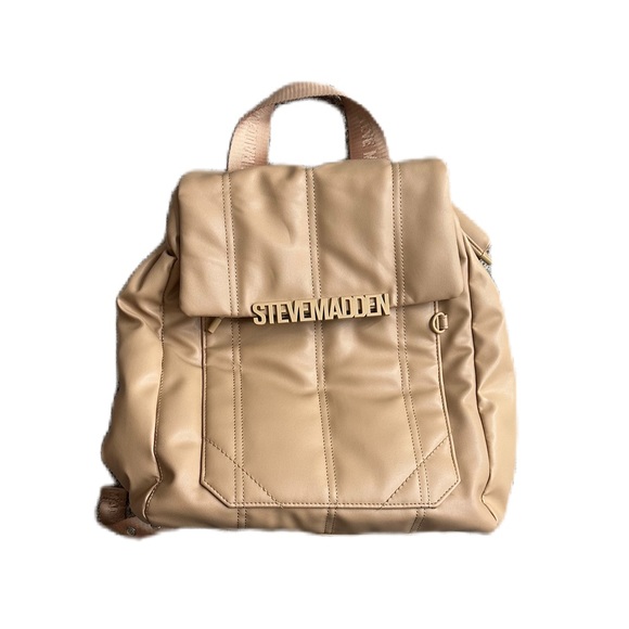 Steve Madden | Bags | Steve Madden Faux Leather Backpack | Poshmark
